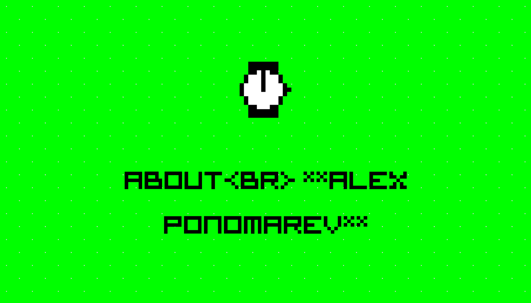 About Alex Ponomarev on HackerNoon